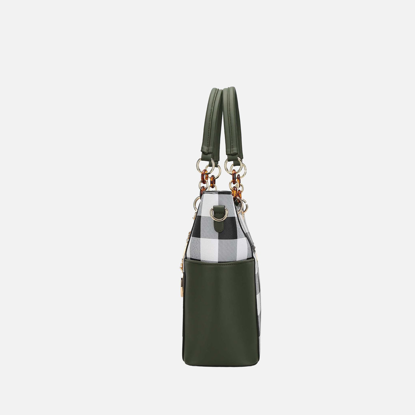 Shop Checkered Crossbody Designer Bags at MKF Collection