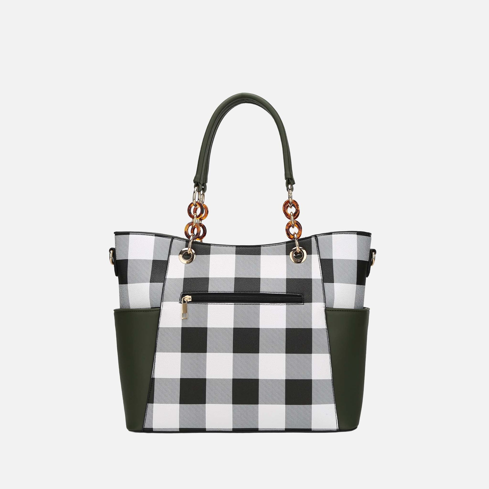 Shop Checkered Crossbody Designer Bags at MKF Collection