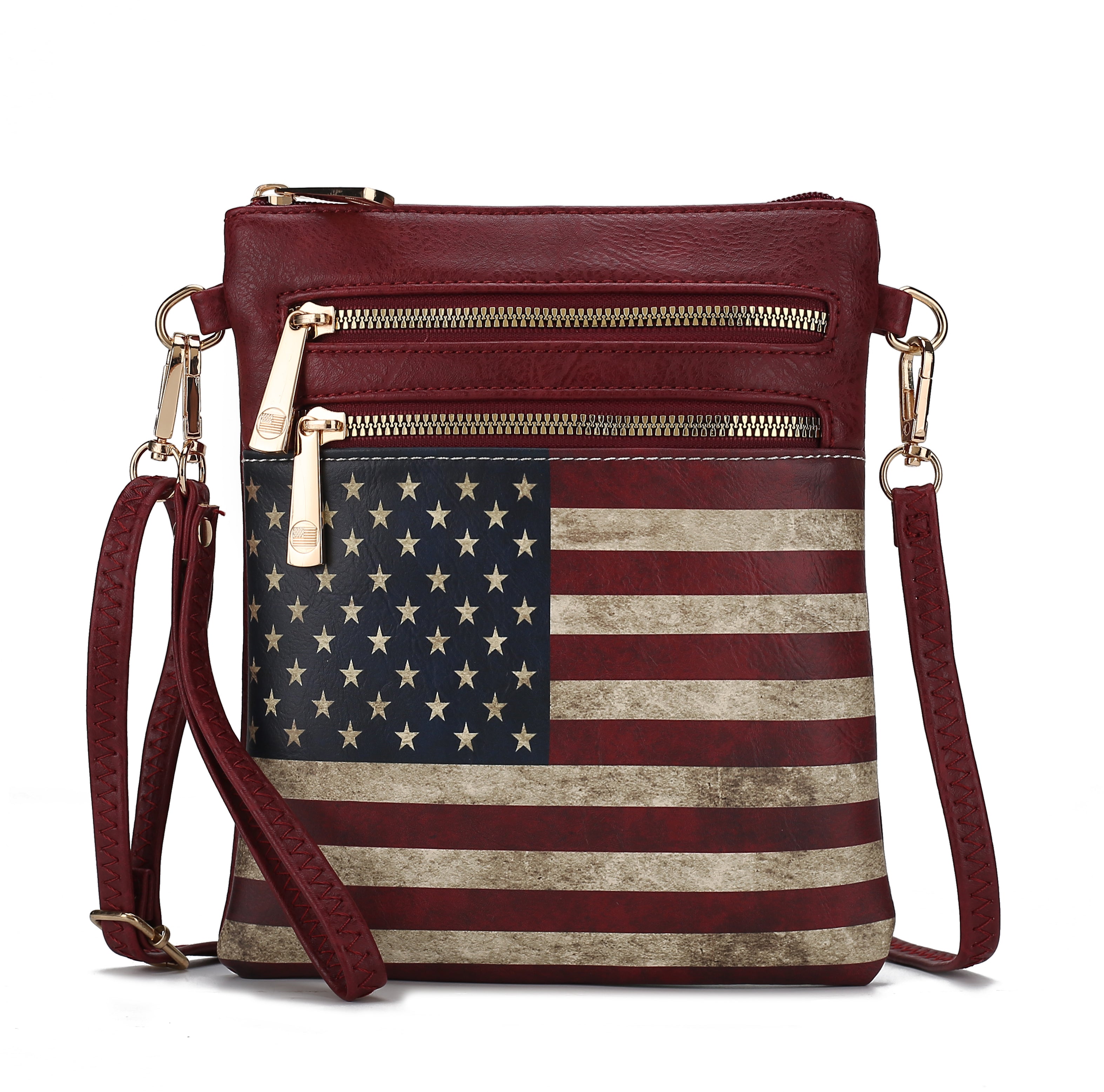 Genesis Printed Flag Crossbody Bag – MKFCollection