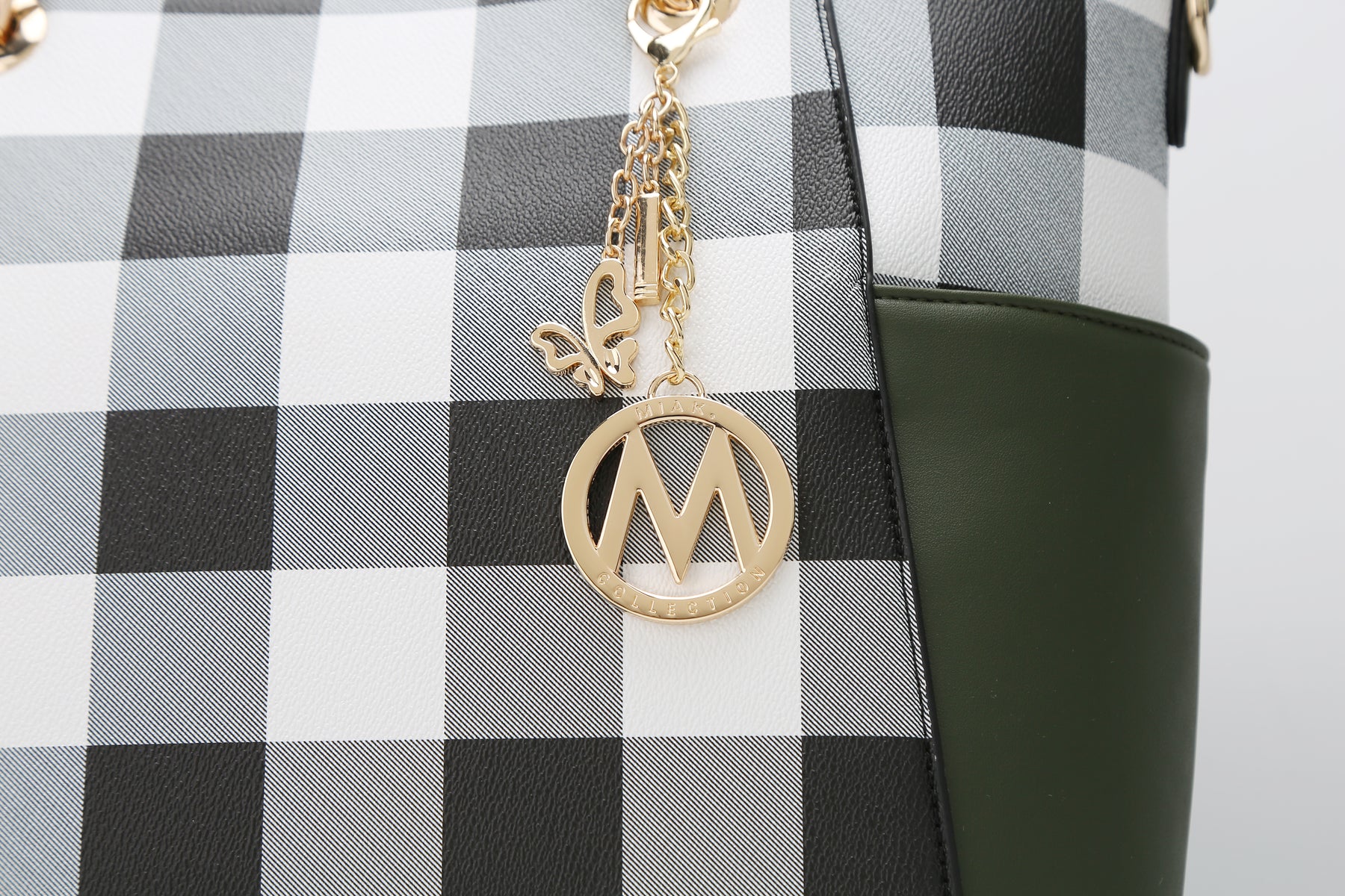 Shop Checkered Crossbody Designer Bags at MKF Collection